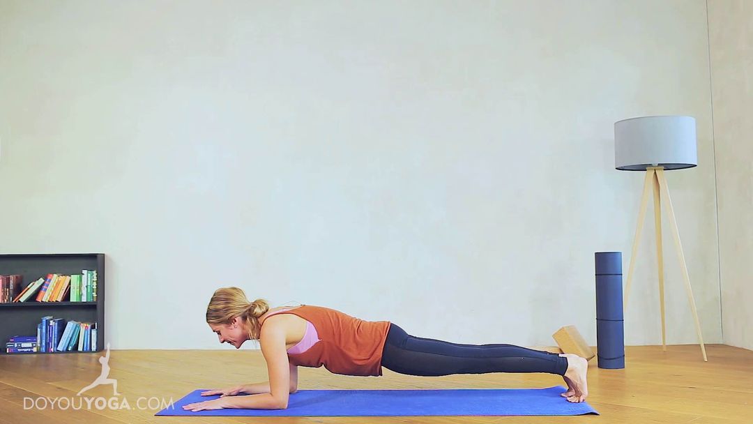 Forearm Plank Pose / Phalankasana Forearm Variation