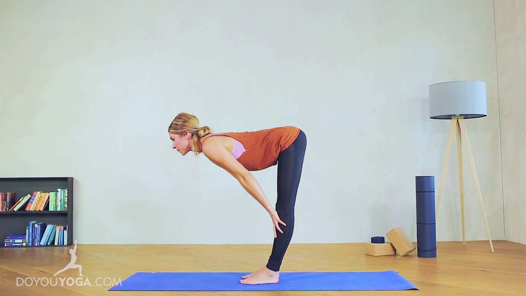 Half Standing Forward Fold Pose / Ardha Uttanasana