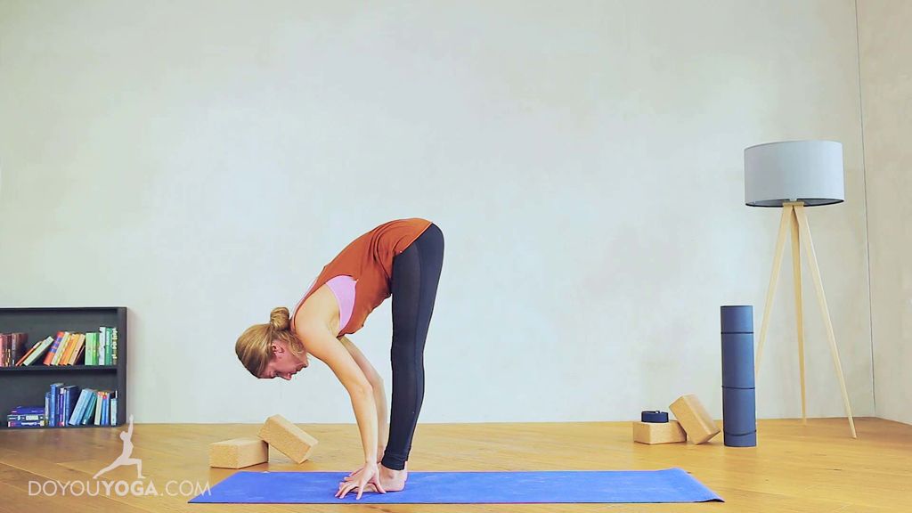 Standing Forward Fold Pose / Uttanasana